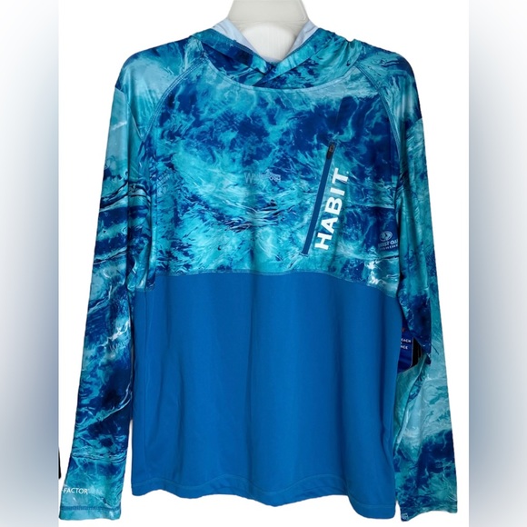 Habit | Other | Habit Mens Gullhead Beach Hooded Performance Layer Long Sleeve Shirt | Poshmark